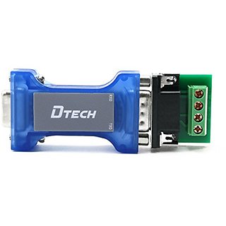 Buy DTECH Industrial Grade Port-Powered RS232 to RS485 Converter Adapter with TX/RX LED Lights ...