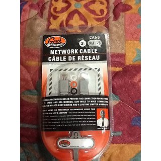 Buy Geek Squad 3 Foot CAT-6 RJ-45 Network Cable Online @ ₹1396 from ...