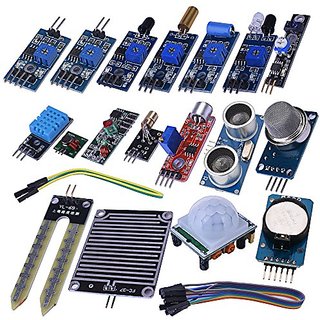 Buy Kuman 16 in 1 Modules Sensor Kit Project Super Starter Kits for ...