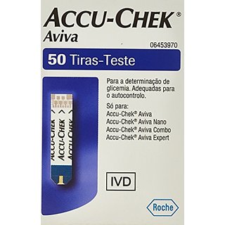 Buy Accu-chek Aviva Glucose Test Strips, 50 count - No Code KEY Online ...