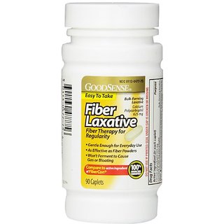 Buy GoodSense Fiber Laxative Caplets, 90 Count Online @ ₹1431 from ...