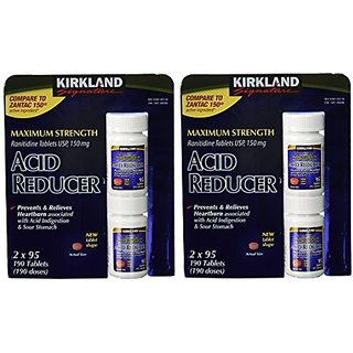 Buy Kirkland Signature Maximum Strength Acid reducer Ranitidine tablets ...