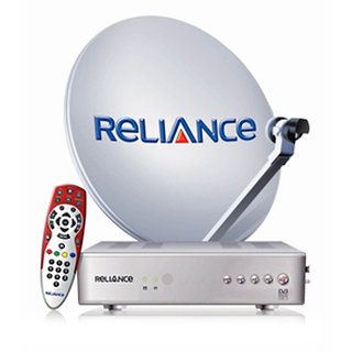 Reliance Digital Tv SD Set Top Box With 6 Months Bronze Pack , DTH