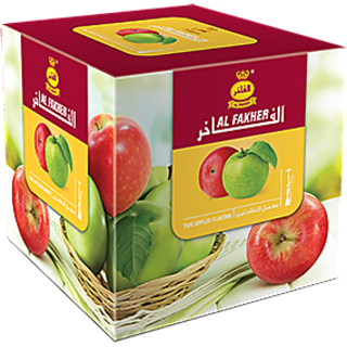Buy AL FAKHER Two Apple flavour Imported arabian flavour hookah Hukka ...