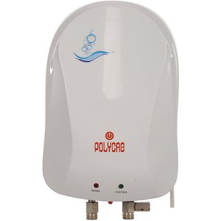 Polycab Eterna 3-Liter Instant Water Heater (White) Instant Water Geyser , Geysers