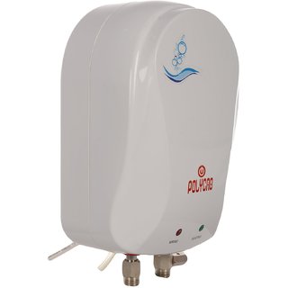 Polycab Eterna 1-Liter Instant Water Heater (White) Geyser , Geysers
