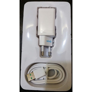 Buy Vivo charger 100 original 2.0A Fast charger With Usb Charging Cable ...