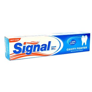 Buy IMPORTED SIGNAL - CAVITY FIGHTER TOOTHPASTE - 120 ML (Pack of 2 ...