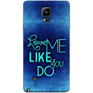Buy FUSON Designer Back Case Cover for Samsung Galaxy Note 4 :: Samsung ...