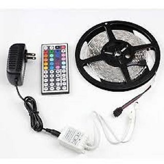 Buy 5M Waterproof IR Remote Control Strip Light LED RGB + Power Supply ...