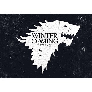 Buy Posterskart Game Of Thrones 'Winter Is Coming' Poster (12 x 18 inch ...