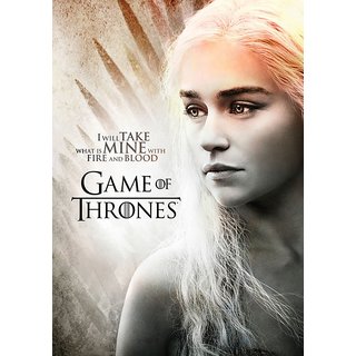 Buy Posterskart Game Of Thrones Daenerys Targaryen Poster (12 x 18 inch ...