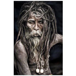Buy Posterskart Jatadhari Sadhu Poster (12 x 18 inch) Online @ ₹199 ...