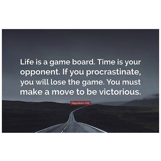 Buy Posterskart Make Your Move Motivational Quote Poster (12 x 18 inch ...