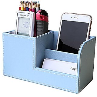 Buy Artikle 3 Storage Compartments Multifunctional Leather Desk ...