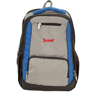 Buy Scout School Bag, College Multi utility Backpack, 15 Liters (Royal ...