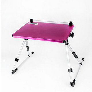 Buy Foldable Multi Notebook Stand-Pink_T4LS21 Online- Shopclues.com