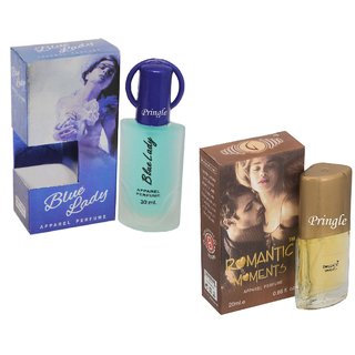 Buy Combo Blue Lady 30 ml-Romantic moment 20 ml Perfume Online @ ₹449 ...
