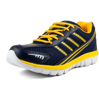 Buy PAN Blue and Yellow Running Shoes Online @ ₹499 from ShopClues