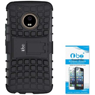 Buy TBZ Hard Grip Kickstand Back Cover Case for Motorola Moto G5 Plus ...