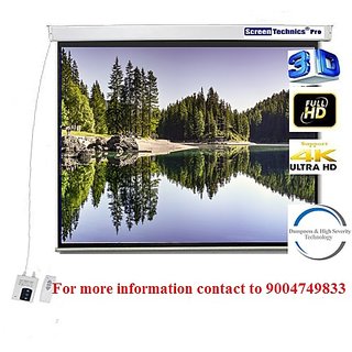 Buy Screen Technics Professional 6 x 8 Motorized Projector Screen ...