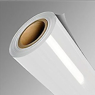 Buy 24x24 Glossy White Vinyl Car Wrap Sheet Roll Film Sticker Decal ...