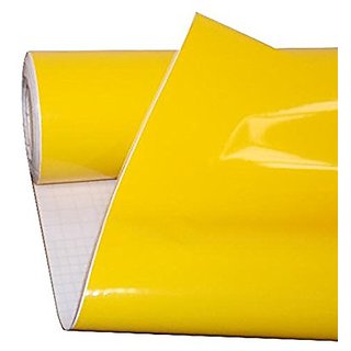 Buy 24x24 Glossy Yellow Vinyl Car Wrap Sheet Roll Film Sticker Decal ...
