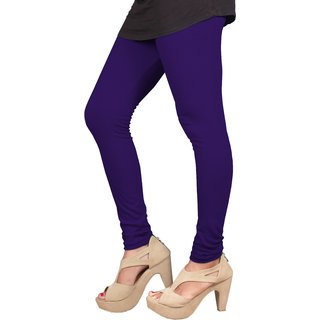 Buy CAY 100 Cotton Purple Color Plain, Stylish Most Comfortable Legging ...