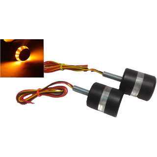 Buy Led bike handle bar indicator light with dual color(white and ...