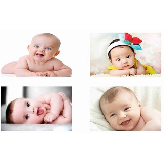 Buy Cute Baby Combo Poster Set of 4 Poster - poster for pregnant women ...