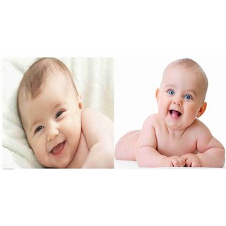 Buy Cute Baby Combo Poster Set of 2 Poster - Poster for Pregnant Women ...