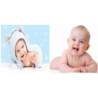 Buy Cute Baby Combo Poster Set of 2 Poster - Poster for Pregnant Women ...
