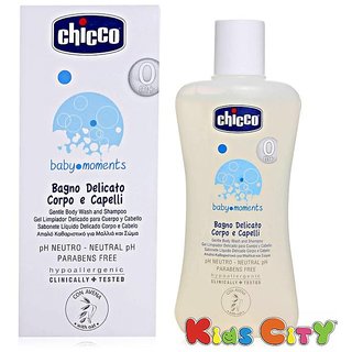 Chicco Gentle Body Wash & Shampoo - 200Ml (6.76Oz)