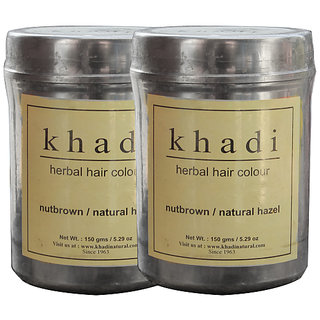 Khadi Herbal Hair Color - Brown (Twin Pack)| Buy Online at Best Price