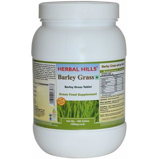 Buy Herbal Hills Organic Barley grass tablets - Alkalizing & Detox ...