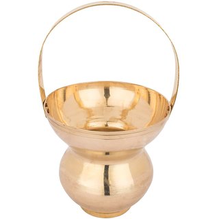 Buy Brass Kamandal / Kamandal For Holy Water / Sadhu Kamandal Online ...
