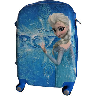 Buy TRAVELLING TROLLEY BAG FROZEN BLUE 21 INCH ELSA Online @ ₹4499 from ...