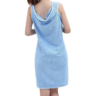 Buy Bath TA Robe A Convenient Wearable Towel Free Size (Assorted Colors ...