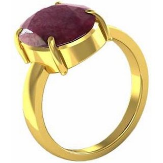 Buy 7.25 Ratti Ruby Ring Manik Stone Natural Unheated Jaipur Gemstone Online - Get 52% Off
