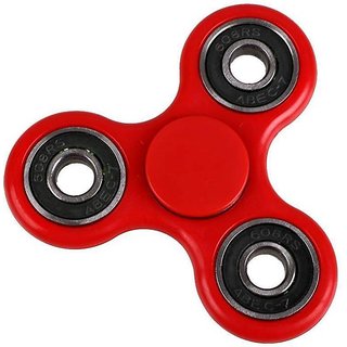 Buy Anti-Stress Metal Fidget Spinner With Ceramic Bearings (Colour may ...