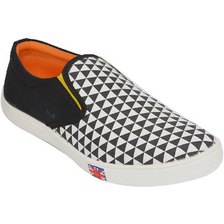 Buy Desi Juta Men's Black Sneakers Online @ ₹699 from ShopClues