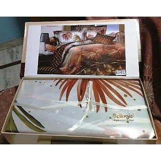 BELLAGIO HD PRINTED BED SHEETS- HIGH QUALITY - THREE PCS BED SHEET SET ...