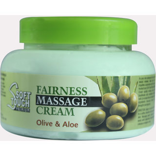 Soft Touch Olive & Aloe Fairness Massage Cream In India - Shopclues Online