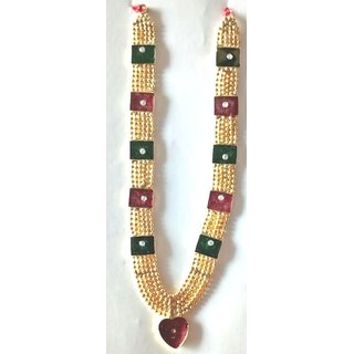 Buy Single Chain Devi Haar / God Shringar / Handmade Jewellery For God ...
