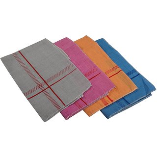 Buy Rumal cotton Men's Handkerchief (Multicolor, Pack of 6 Online ...
