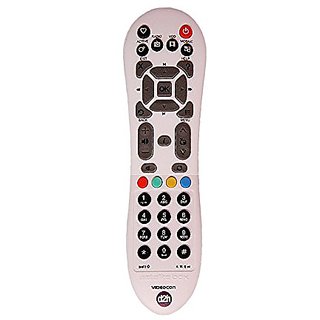Buy Videocon D2h Remote white Online @ ₹320 from ShopClues