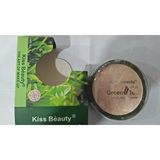 Buy green tea cream powder kiss beauty the art of make up Online @ ₹299 ...