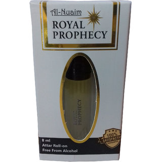 Buy Al-Nuaim Royal-Prophecy Attar 8 ml perfume oil with roll on easy to ...