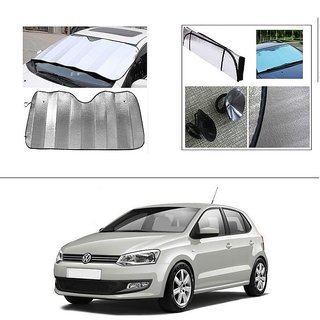 Buy AutoStark Car Front Windshield Sunshade Double-Side Silver Bubble ...