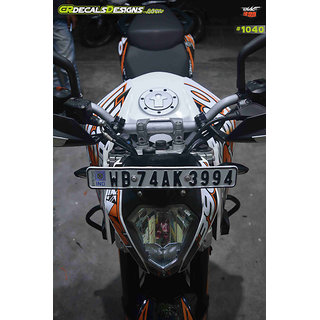 Buy CR Decals Ktm Duke 390 INSPIRED SERIES Sticker Kit (Duke 200/390 ...